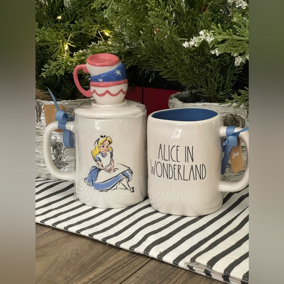 Rae Dunn | Dining | Nwt Rae Dunn Disney Collection Tea Time Alice In ...